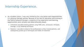 Internship Presentation | PPTX | Death, Injury, or Military Conflict ...