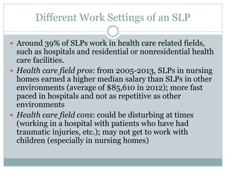 Speech Therapy Internship PowerPoint | PPTX