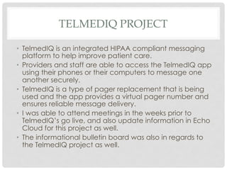 Internship powerpoint | PPT