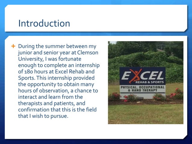 Internship powerpoint | PPT