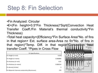 design and analysis of heat exchanger | PPTX