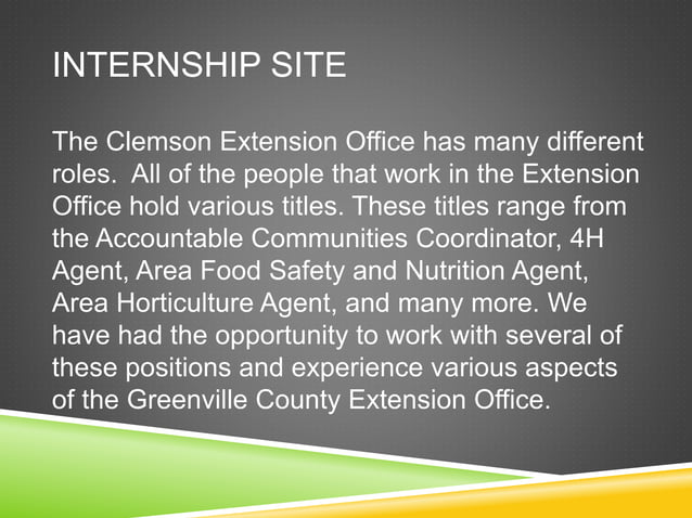 Internship ppt | PPT