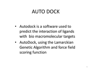 molecular docking | PPTX