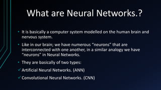 A Neural Network that Understands Handwriting | PPTX | Artificial ...
