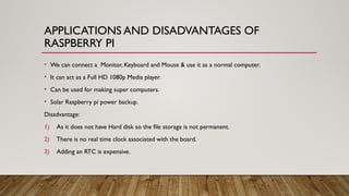 “Development of Smart Automation System Using Raspberry Pi, Arduino ...