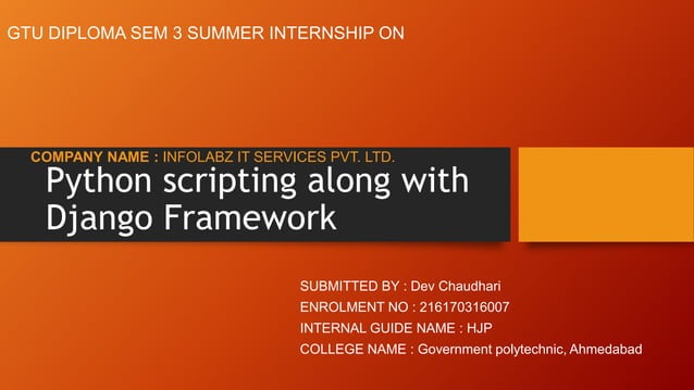 INTERNSHIP PPT - INFOLABZ.pptx