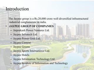 Summer Internship in Jaypee Group | PDF