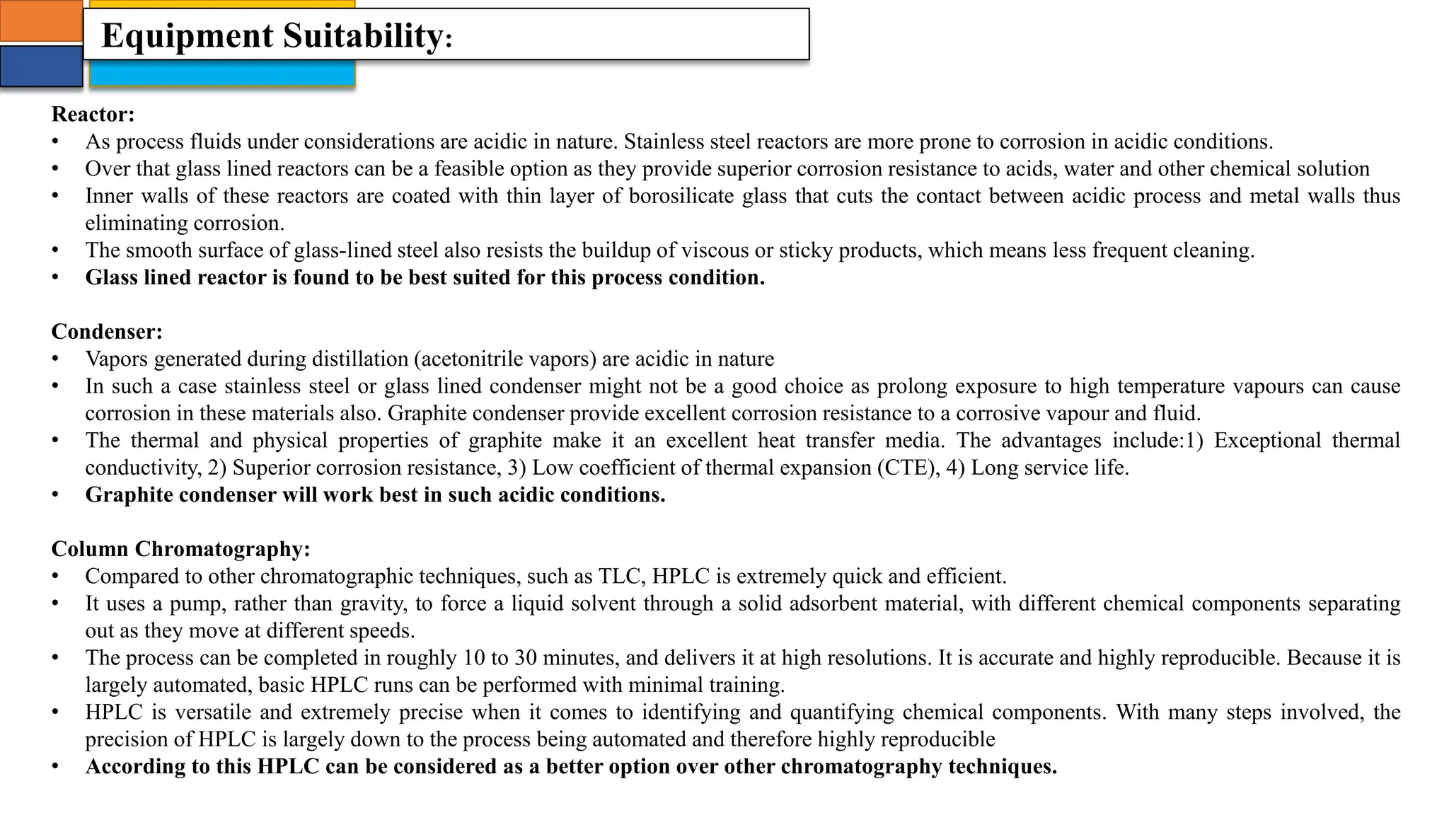 Internship PPT done (1).pdf To enhance recovery of acetonitrile in ...