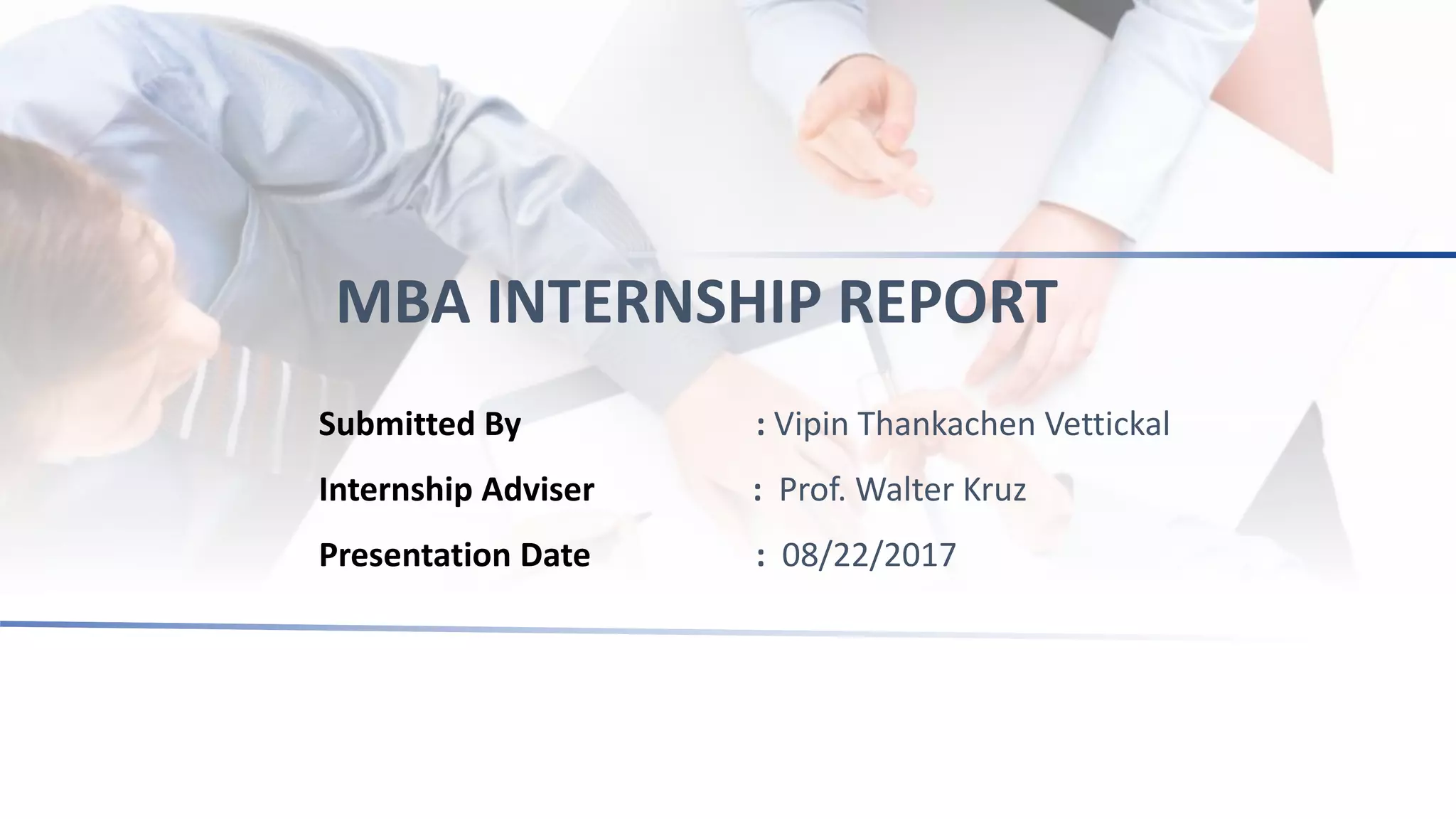 International Business - Internship Report - Lincoln University Oakland | PDF