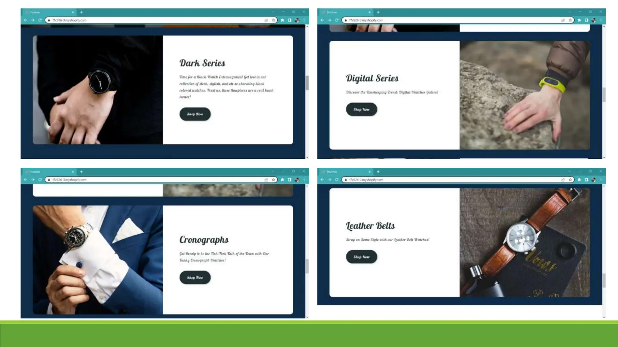 Internship ppt.pptx shopify store, React app | PPTX