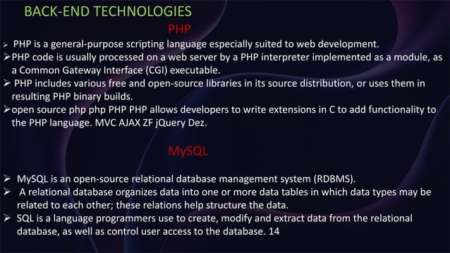 Internship full stack developer ppt report .pptx | Web Design and HTML ...