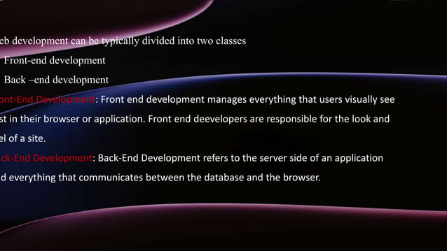 Internship full stack developer ppt report .pptx | Web Design and HTML | Internet