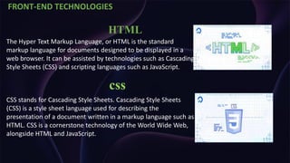 Internship full stack developer ppt report .pptx