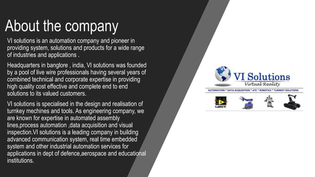 industrial internship presentation | PPTX