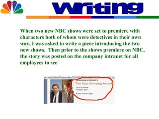 NBC Internship Presentation | PPT