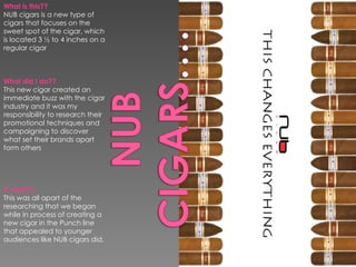 General Cigar Internship Presentation | PPT