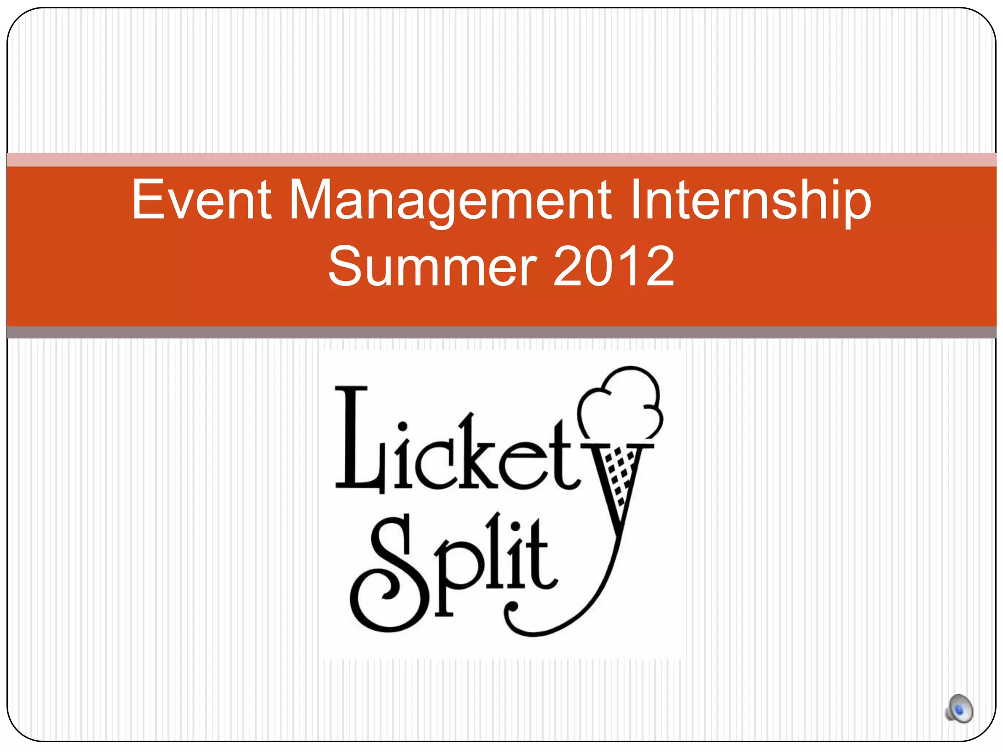 Internship presentation | PPTX