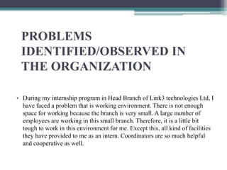 Internship presentation | PPT