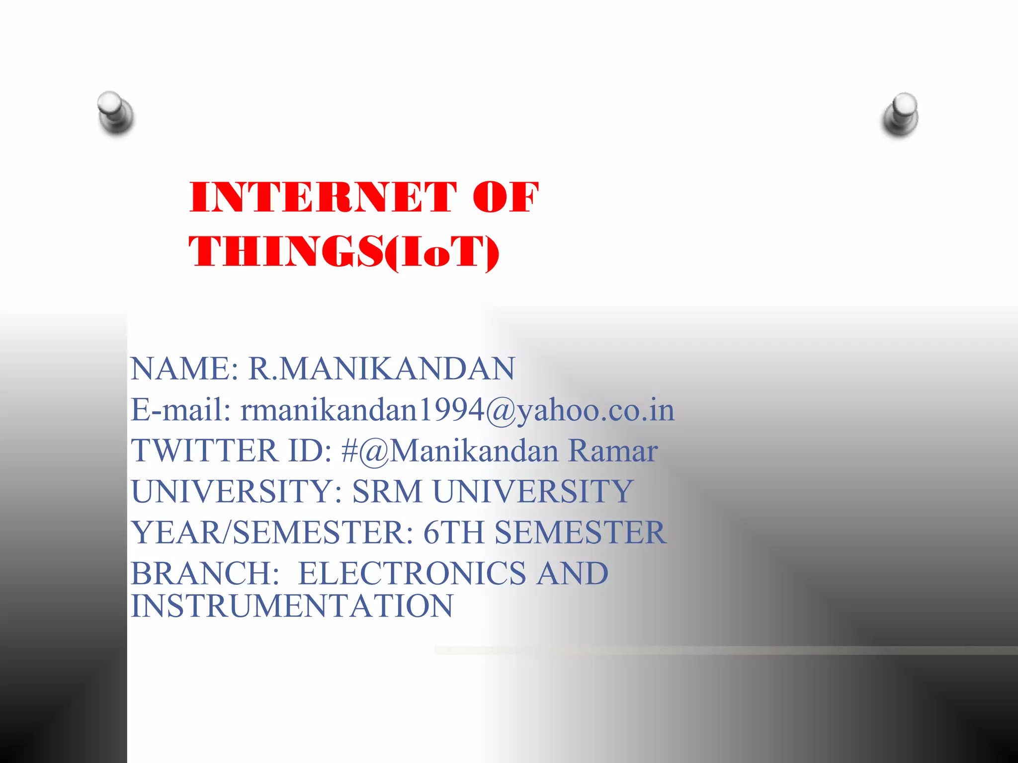 IoT | PPT