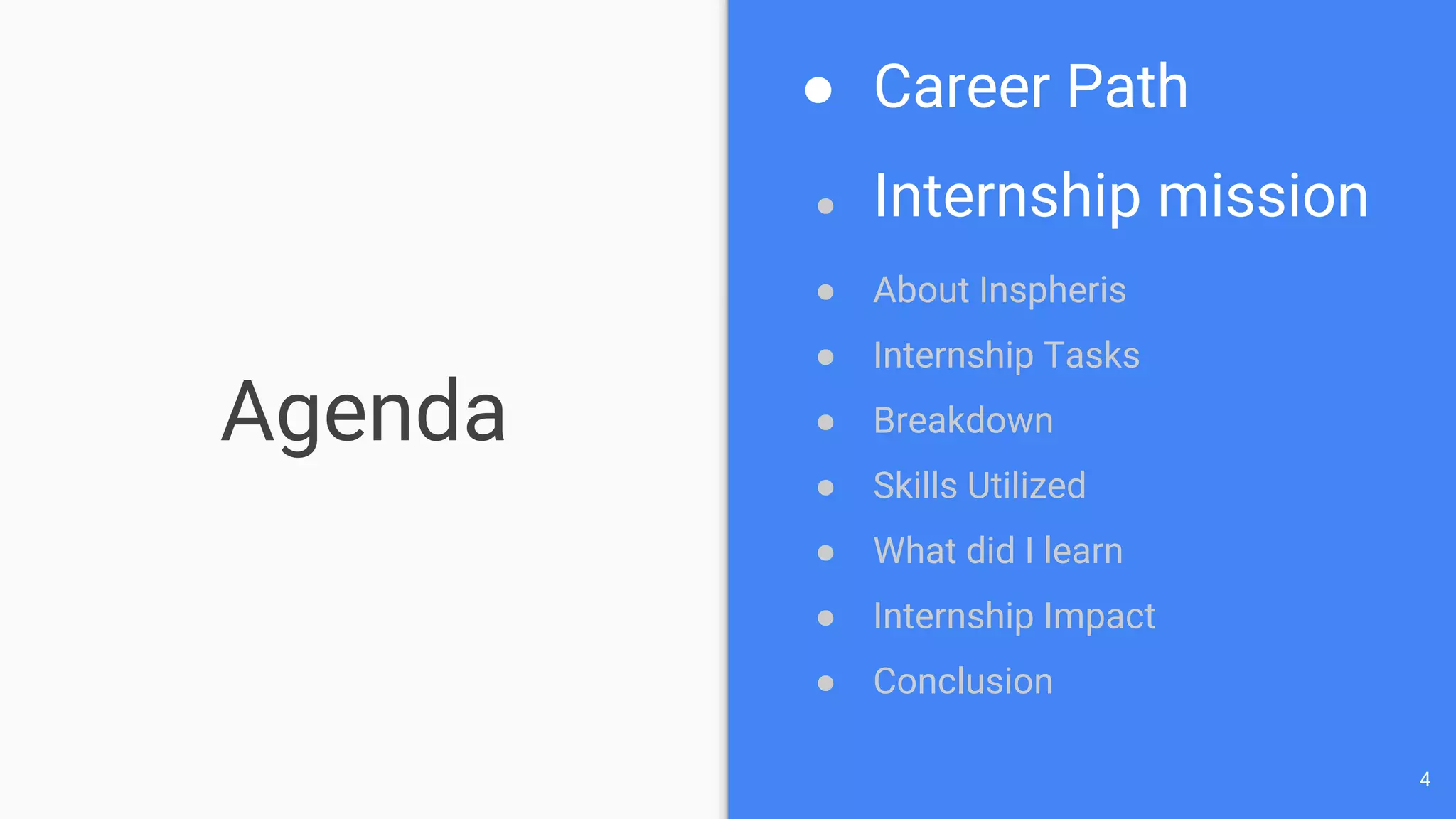 Final Internship presentation | PDF