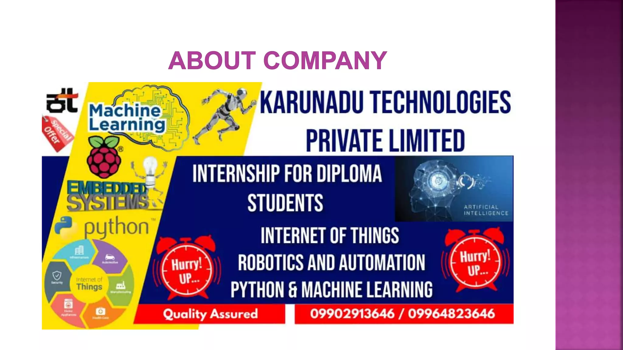 Internship_Presentation.pptx | Programming Languages | Computing