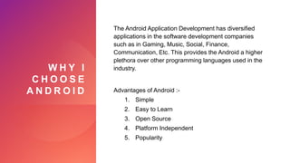 Internship Presentation on an Android Project - "Echo" | PPTX