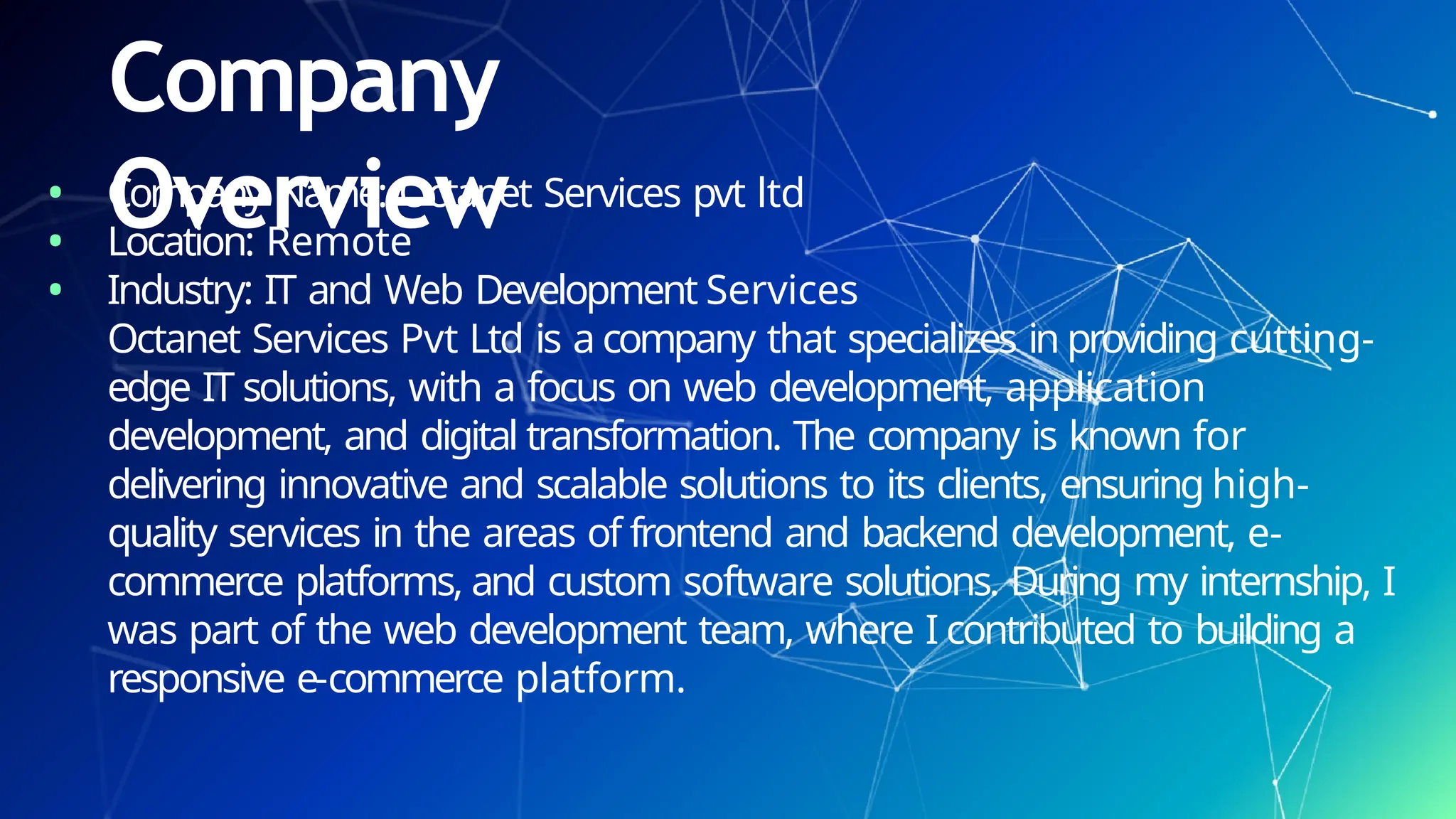 Web_Development_internship_presentation_ | PPTX