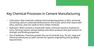 Cement industry quality control and assurance chemistry.pptx