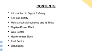 Digboi IOCL(Indian Oil and Corporations limited) | PPTX