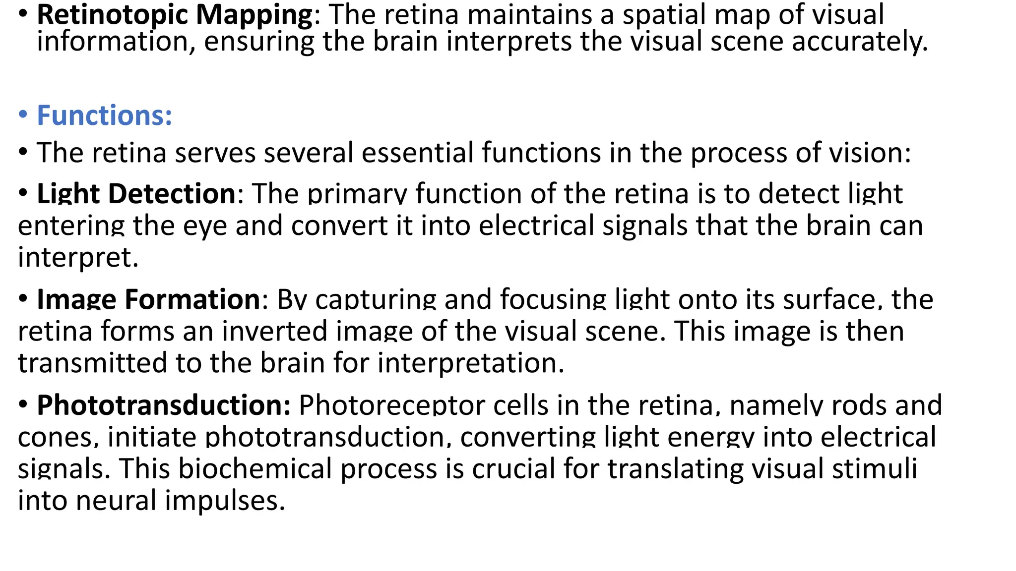 INTERNSHIP Presentation1.On physiology of the eye pptx | PPTX