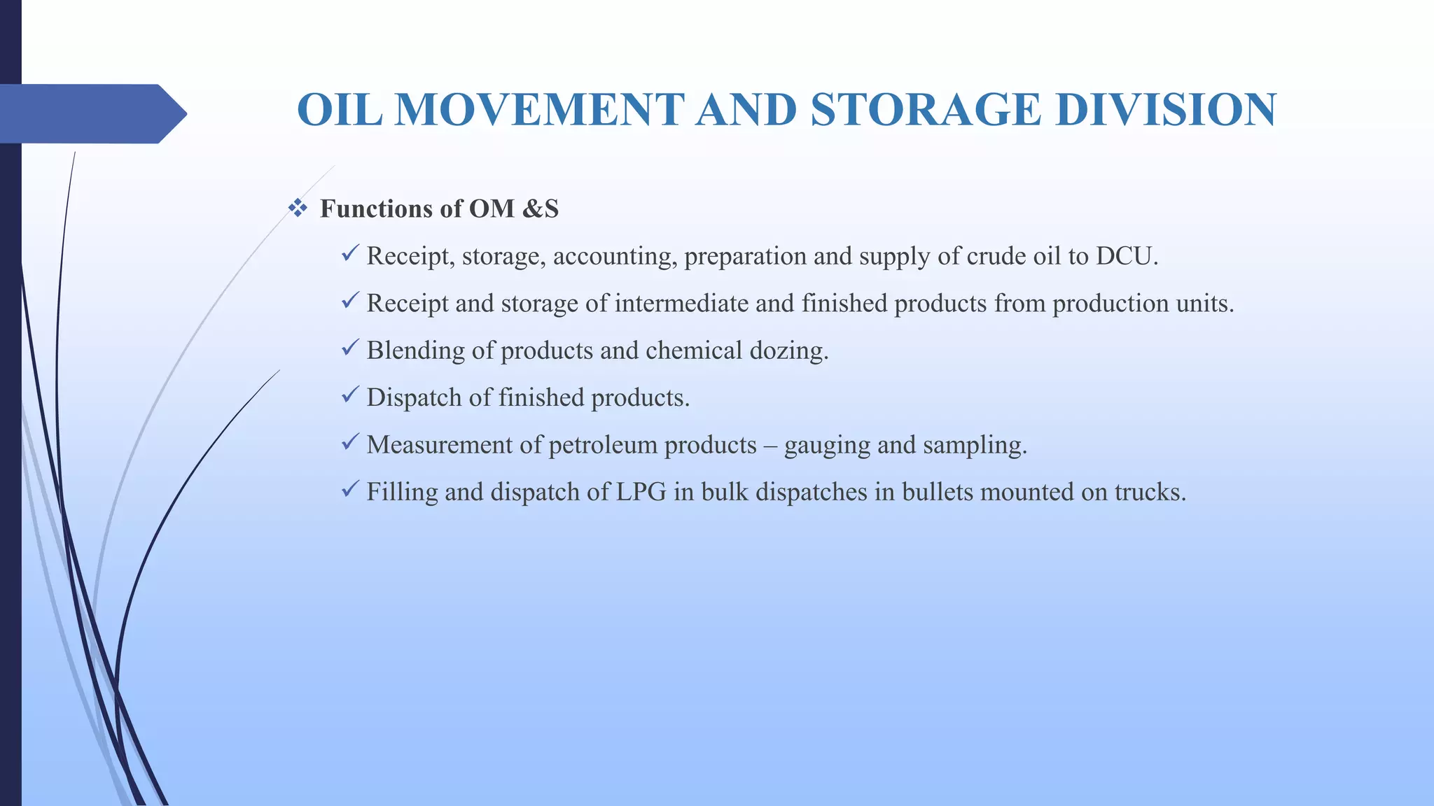 Internship presentation (iocl) | PPTX