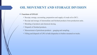 Internship presentation (iocl) | PPTX