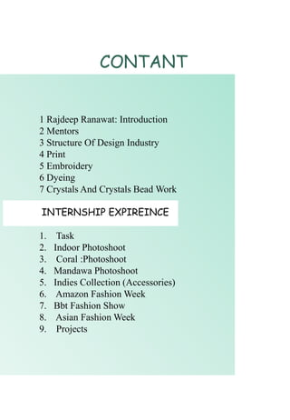 Internship project | PDF