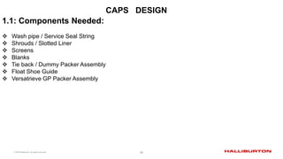 Internship project on Concentric Annular Pack Screen System (CAPS) at ...