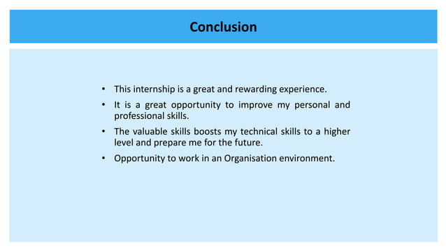 Internship project presentation | PPTX | Resume Writing and Advice ...