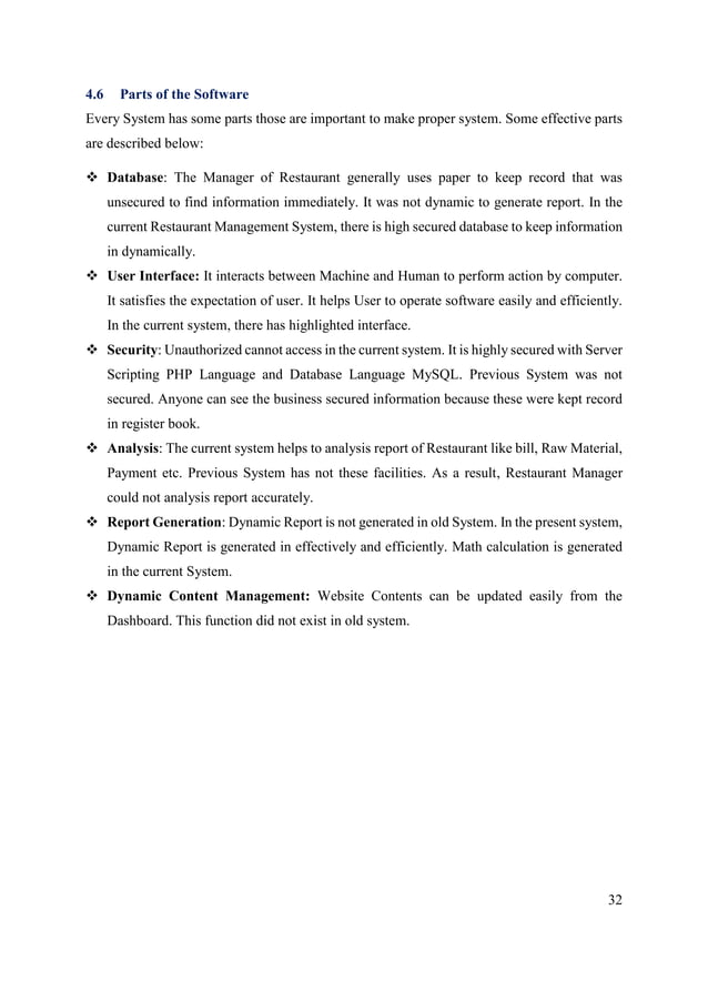 Online Restaurant Management System | PDF | Food Industry | Industries