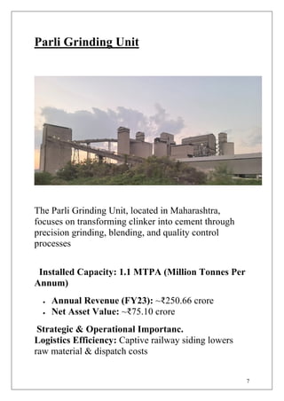 INTERNSHIP REPORT on quality control in cement plant | PDF