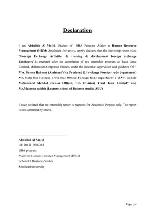 Internship report | PDF