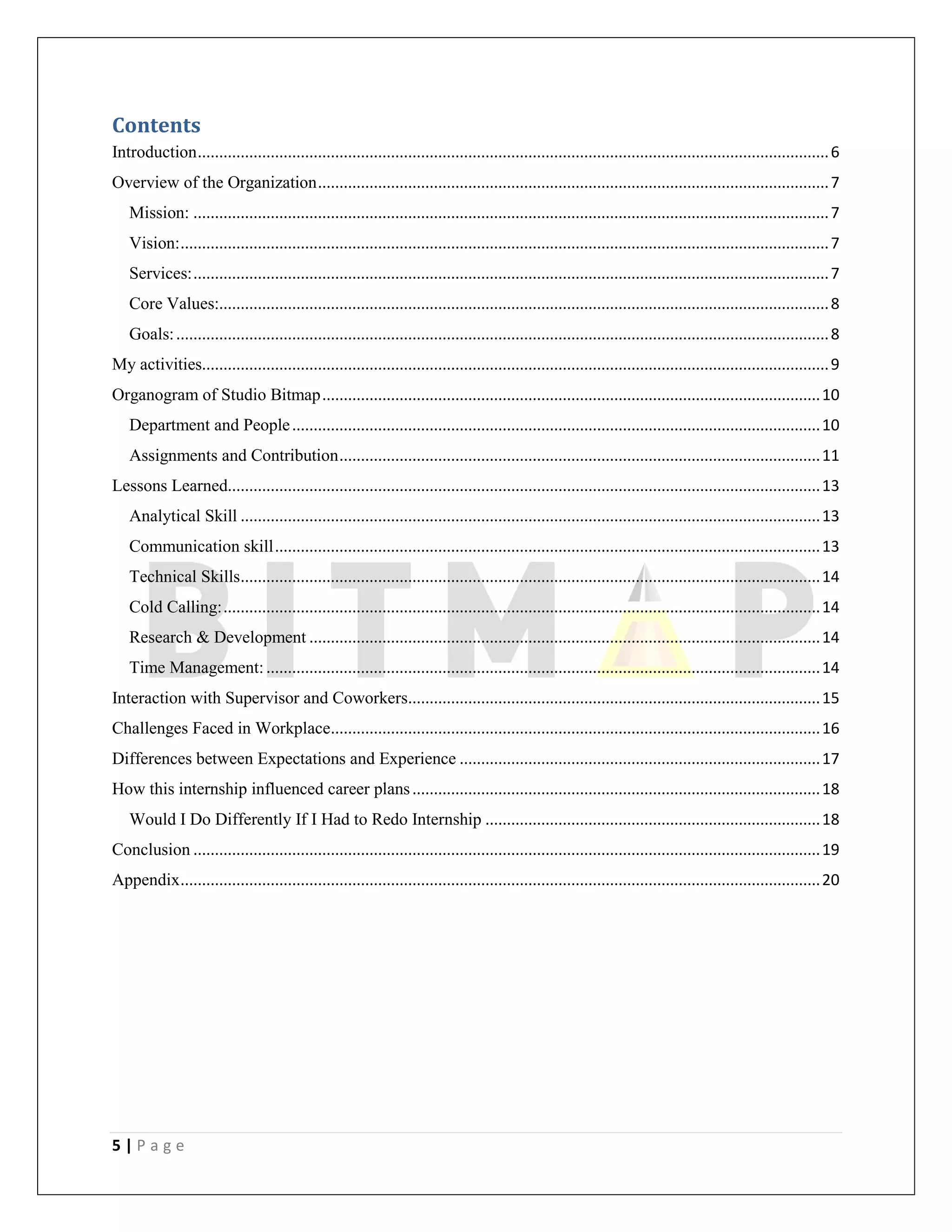 Internship report on Interior and Exterior Designing Firm | PDF