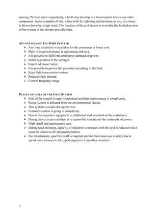 NTDC 220kV Transmission gird station Internship report | PDF