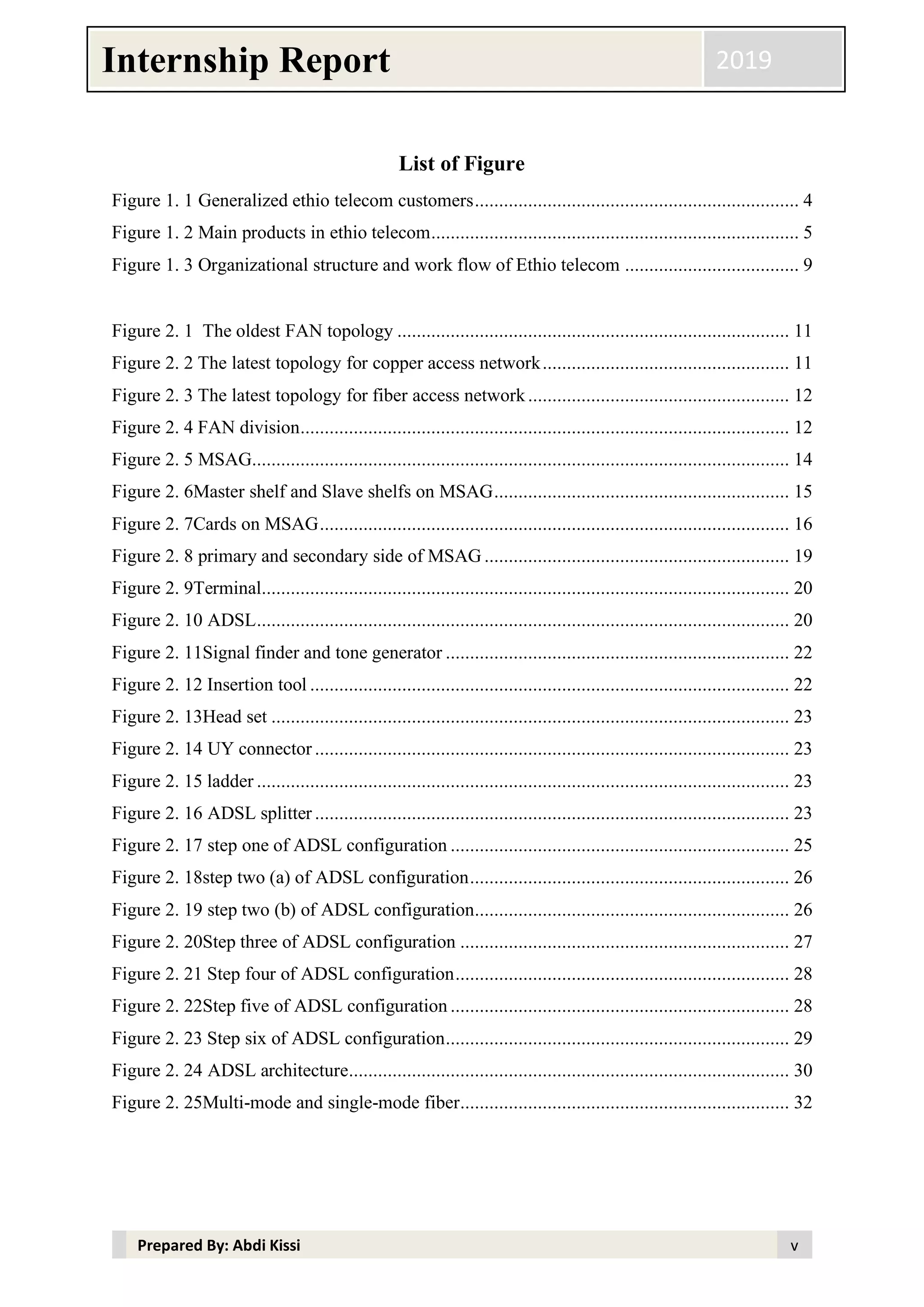 Internship report on ethio telecom,@NAAZ | PDF