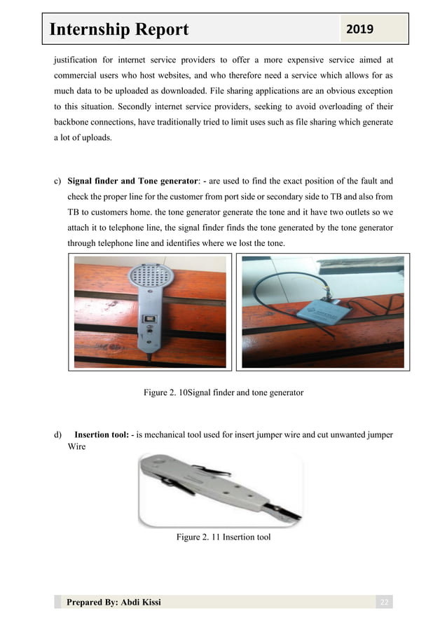 Internship report on ethio telecom,@NAAZ | PDF