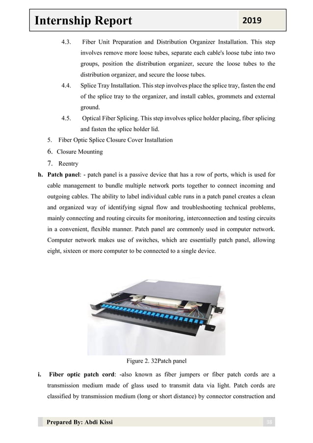 Internship report on ethio telecom,@NAAZ | PDF
