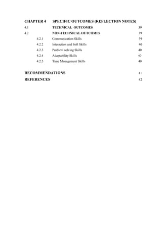 VTU Internship Report.[Peekay Steel Castings] | PDF