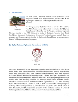 HNDA Internship report | PDF