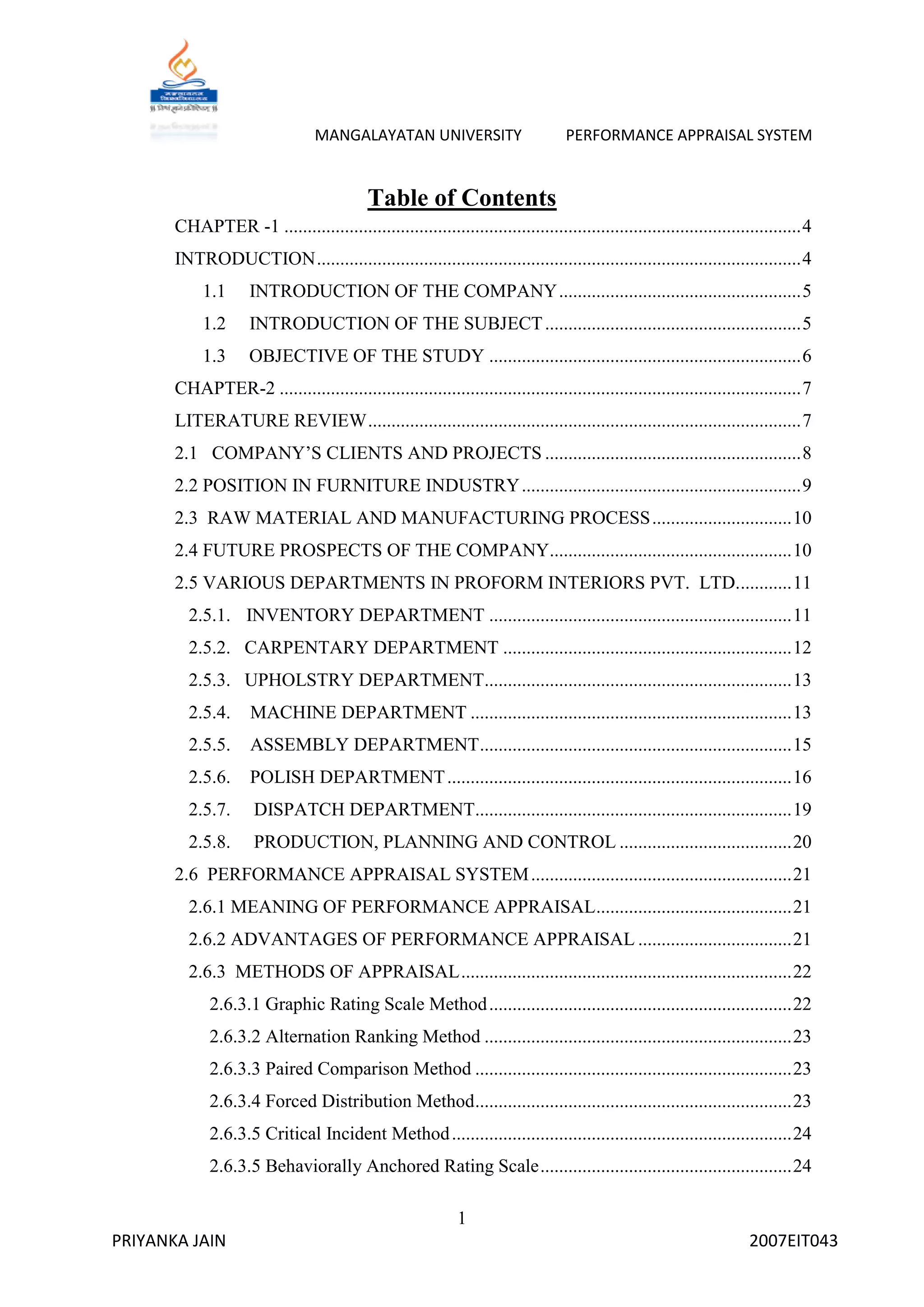 Internship report 2007eit043 | PDF