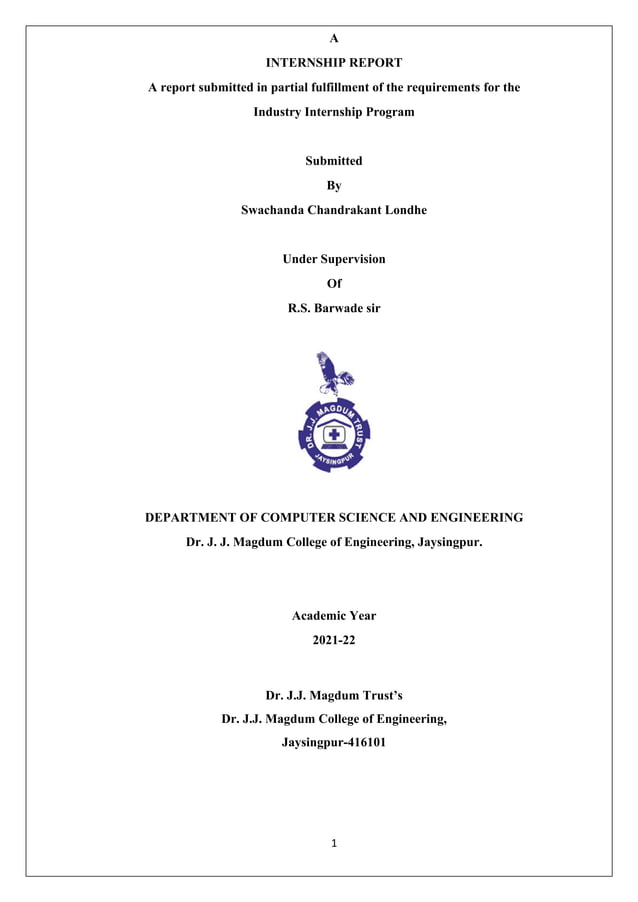 internship report.pdf | Web Design and HTML | Internet