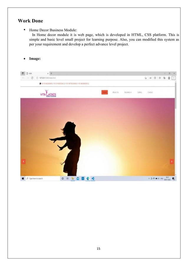 internship report.pdf | Web Design and HTML | Internet