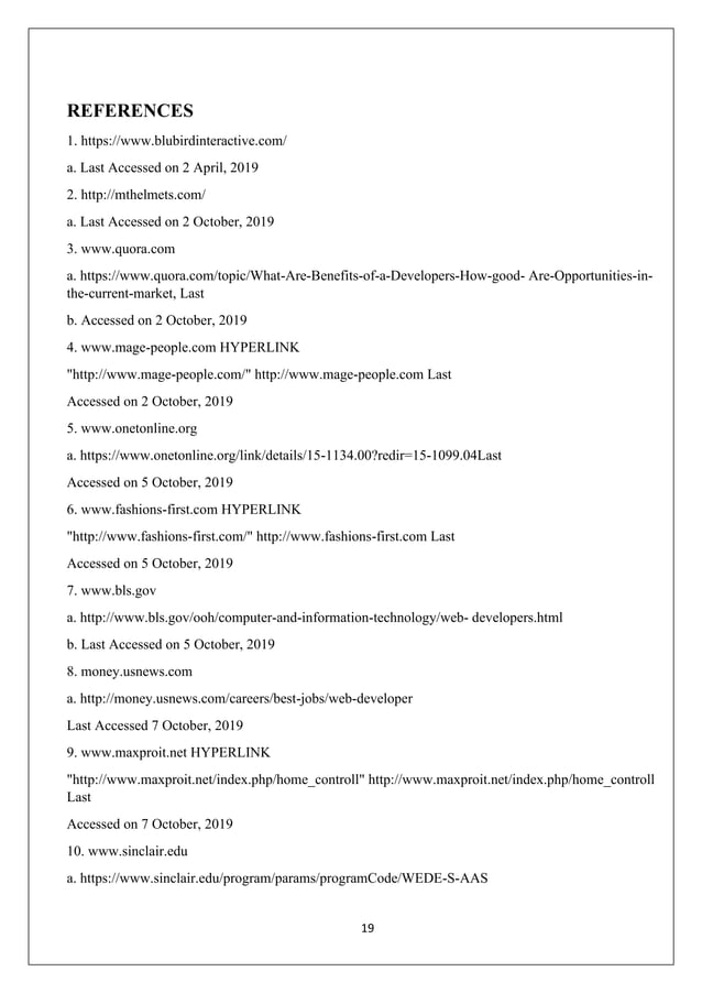 internship report.pdf | Web Design and HTML | Internet