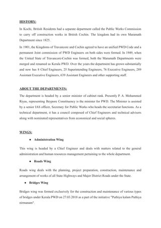 Internship Report Semester 2 Civil Engineering. | PDF
